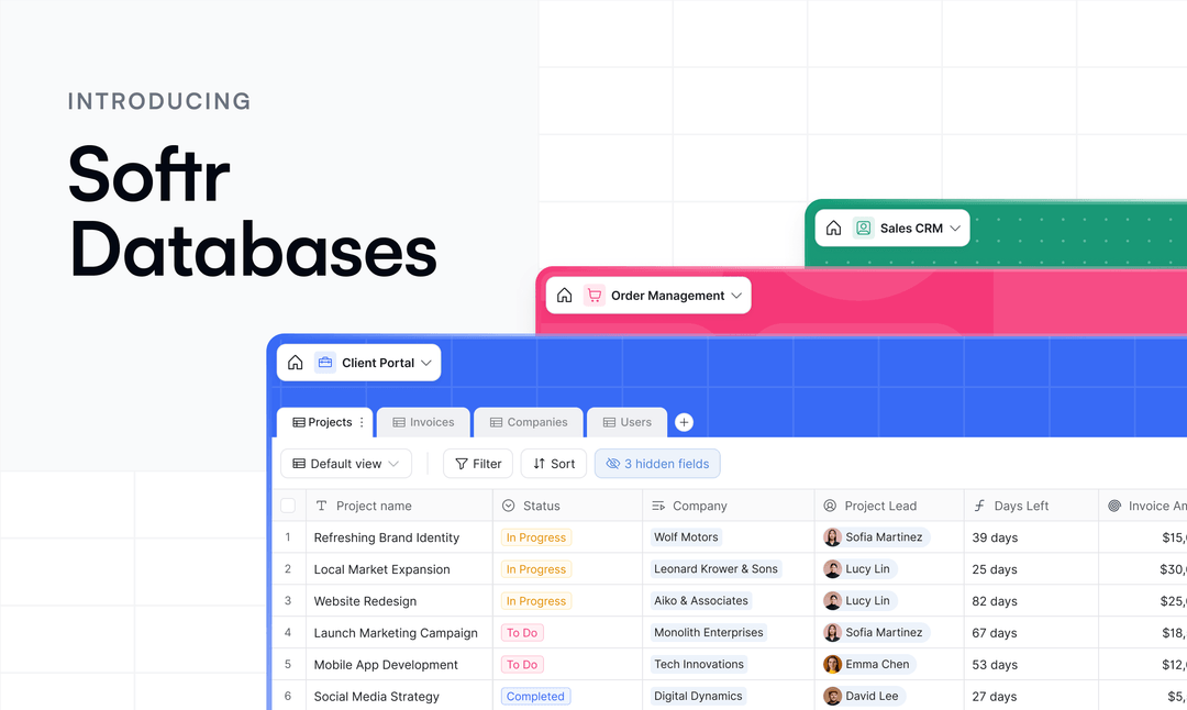 Databases Resource Hub | Softr